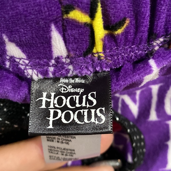 Disney | Intimates & Sleepwear | Disneys Hocus Pocus Pj Jogger Pants ...